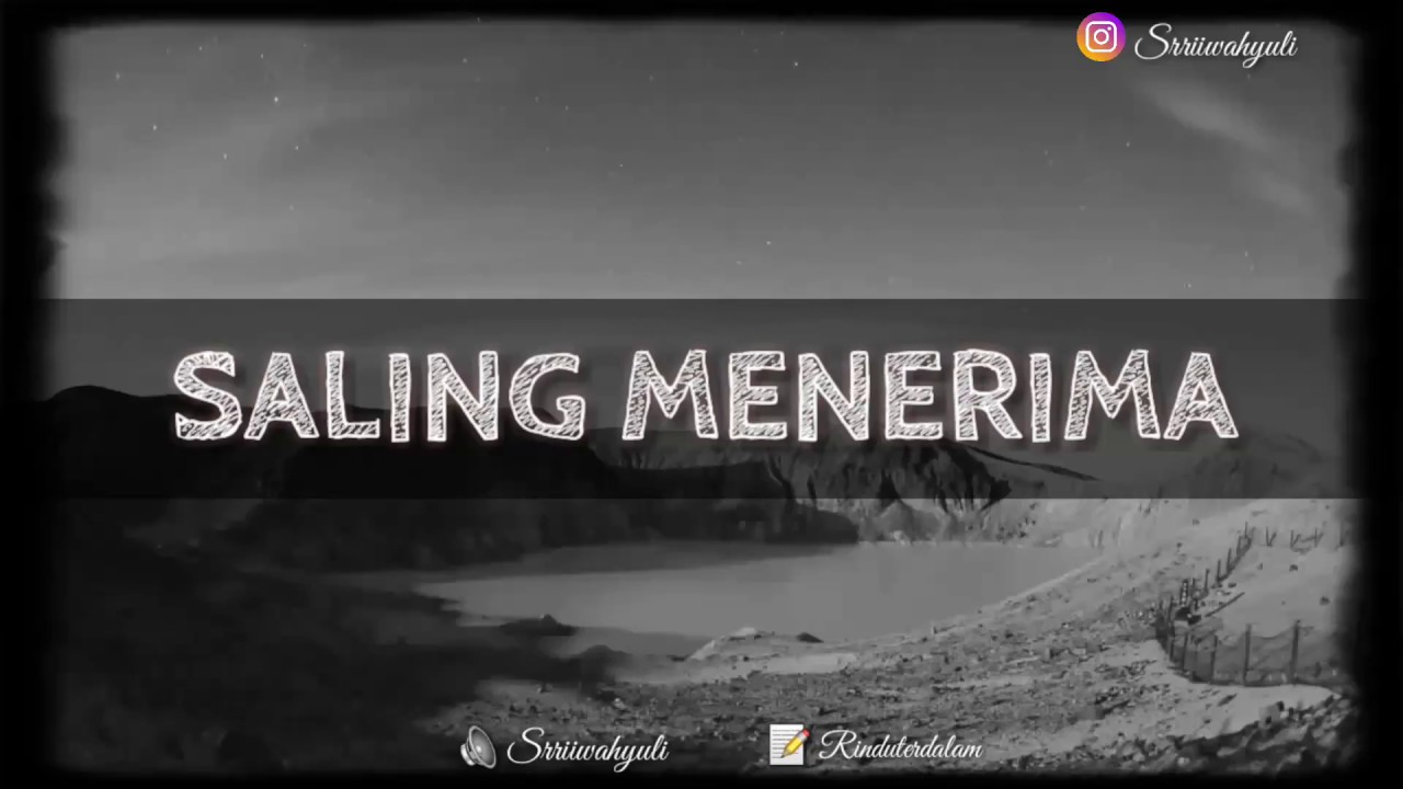 SALING MENERIMA DAN MENGERTI || Sound - srriiwahyuli - YouTube