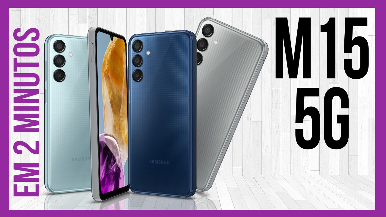 M15 5G (Ficha Técnica & Preços) - YouTube