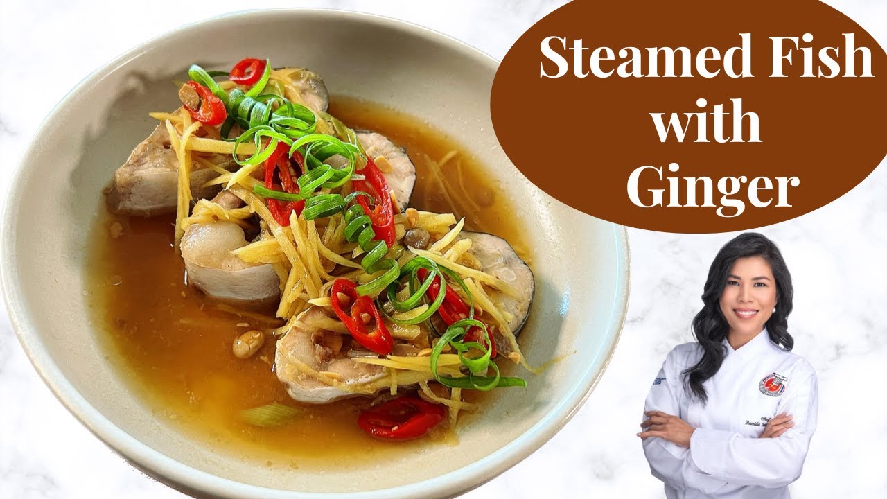 Steamed Fish With Ginger / Soy Bean Sauce With Steamed Basa Fish - YouTube