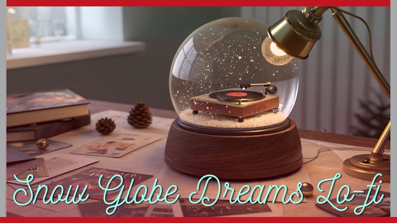 Snow Globe Dreams Cozy Winter Lo-Fi Mix for Magical Holiday Nights ️ ...