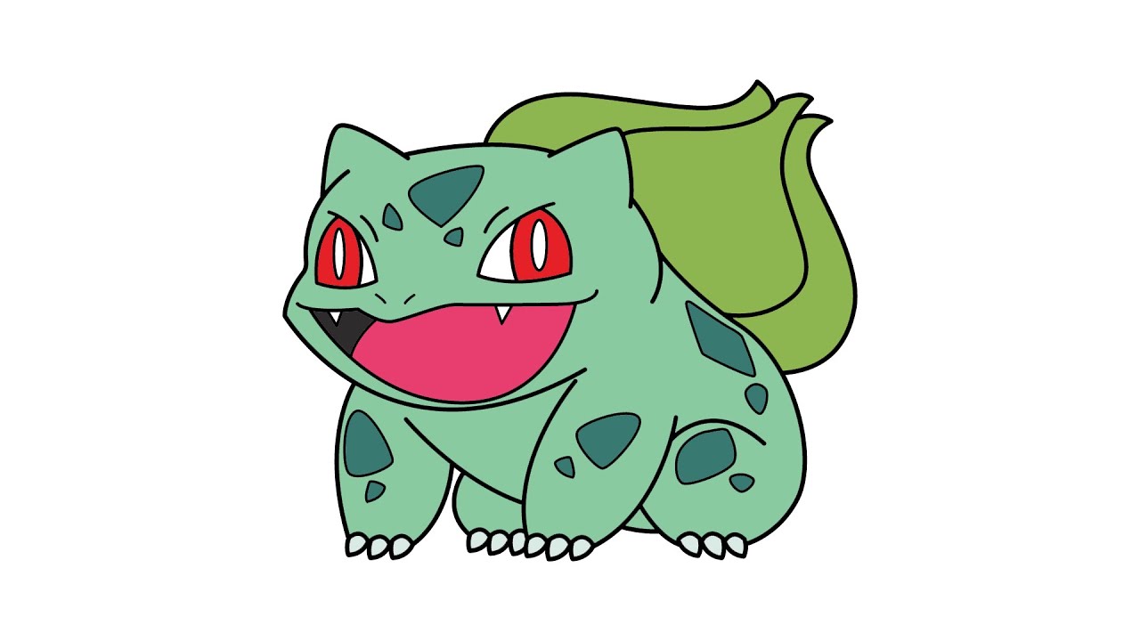 pokemon bulbasaur drawing | how to draw bulbasaur | | pokemon | artfixr ...