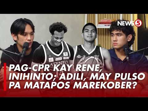 2 Ateneo student-athletes, ikinuwento ang lagay nina Rene, Divine matapos malunod