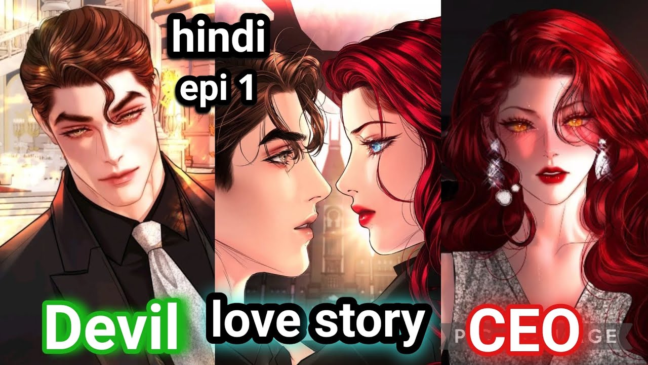 I made a deal with the devil manhwa hindi explained🤩💟| epi 1 |devil love CEO manga | Hindi ...