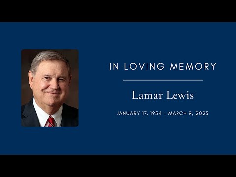 Funeral Service - Lamar Lewis - March 15, 2025 - YouTube