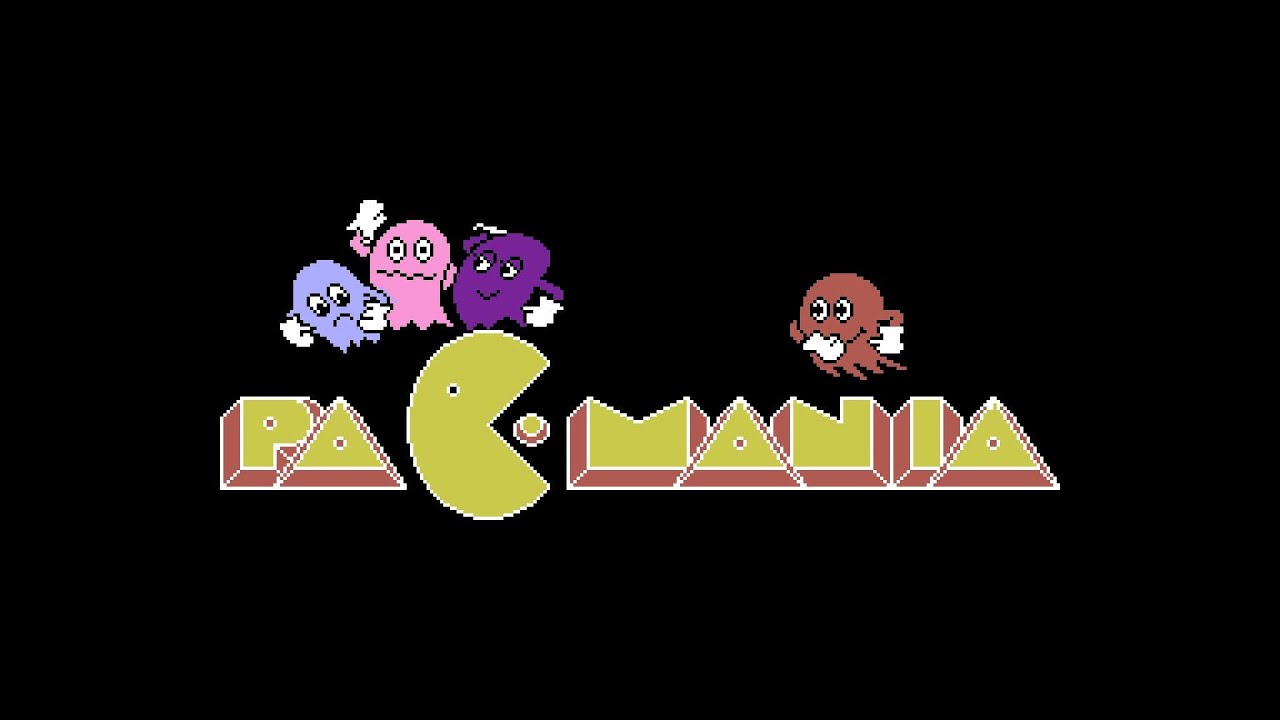 Title Screen / Pac-Man Theater - Pac-Mania (NES) - YouTube