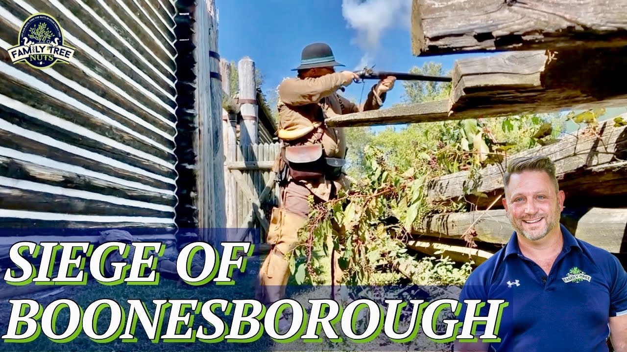 1778 SIEGE OF BOONESBOROUGH REENACTMENT (2021)! HISTORY! - YouTube