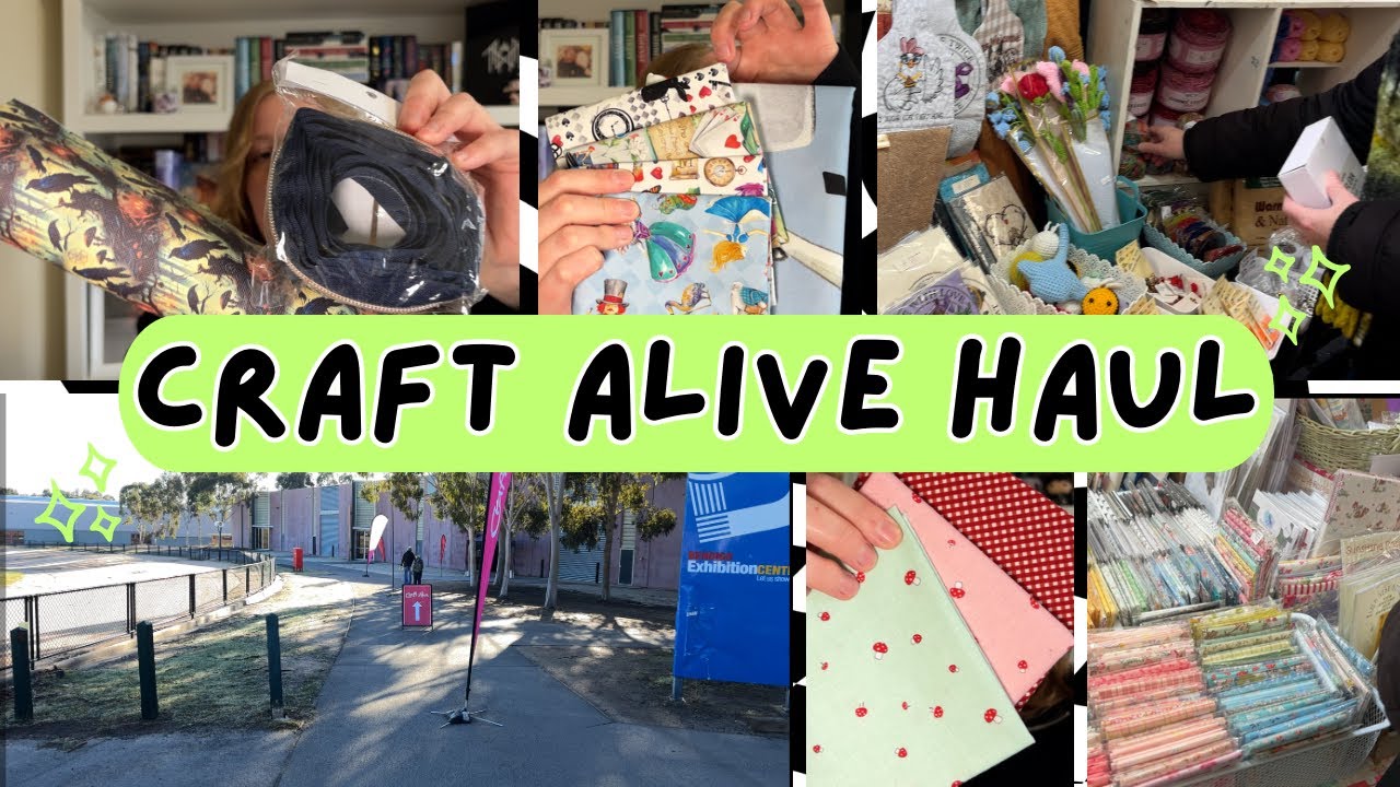 🧶 CRAFT ALIVE HAUL - BENDIGO 🧶 - YouTube