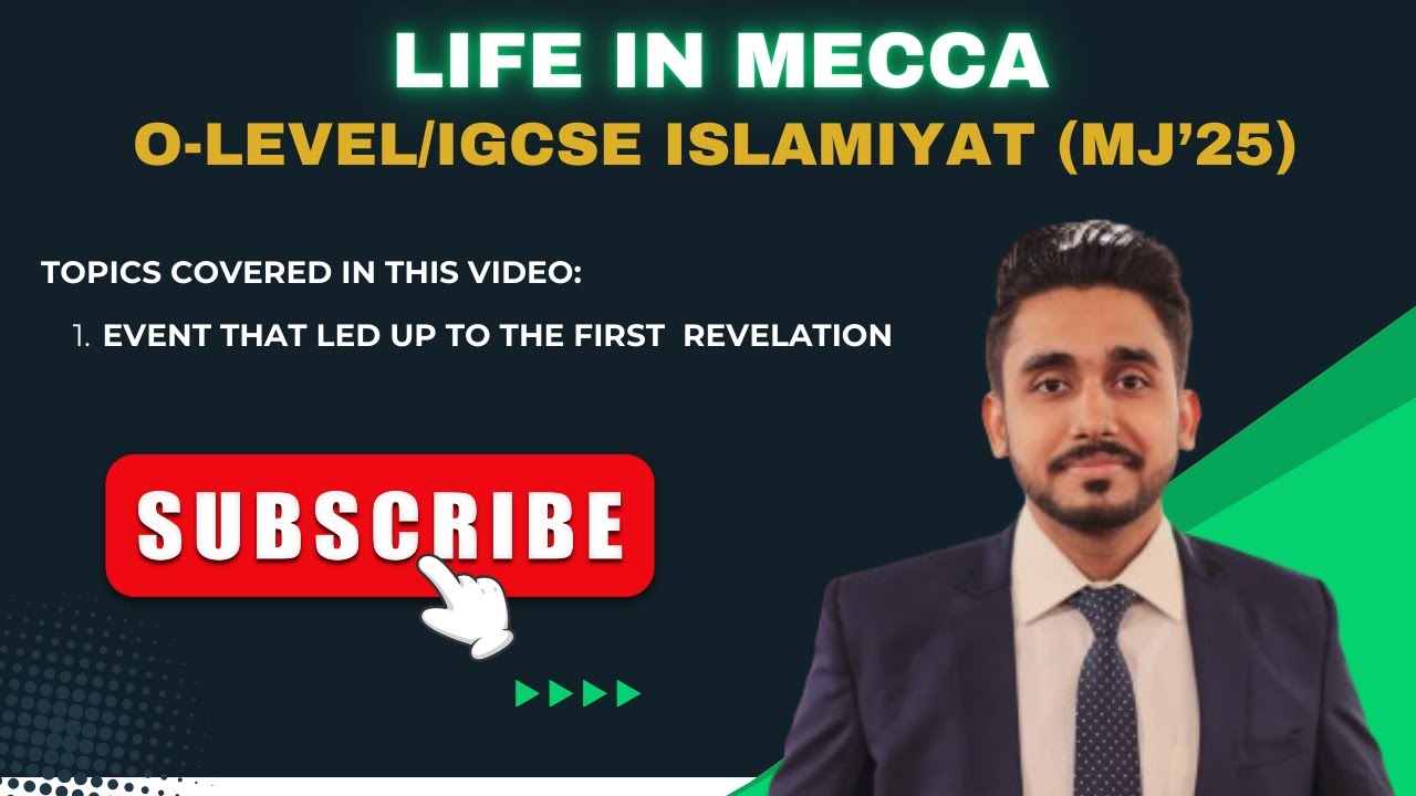 Life before first revelation | Life in Mecca | History & Imp of the ...