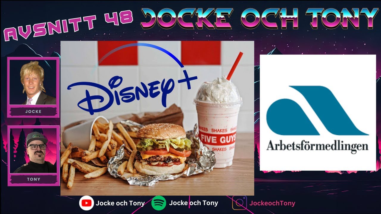 # 48 | DISNEY | VILLAPRISER | FIVE GUYS | ARBETSFÖRMEDLINGEN - YouTube