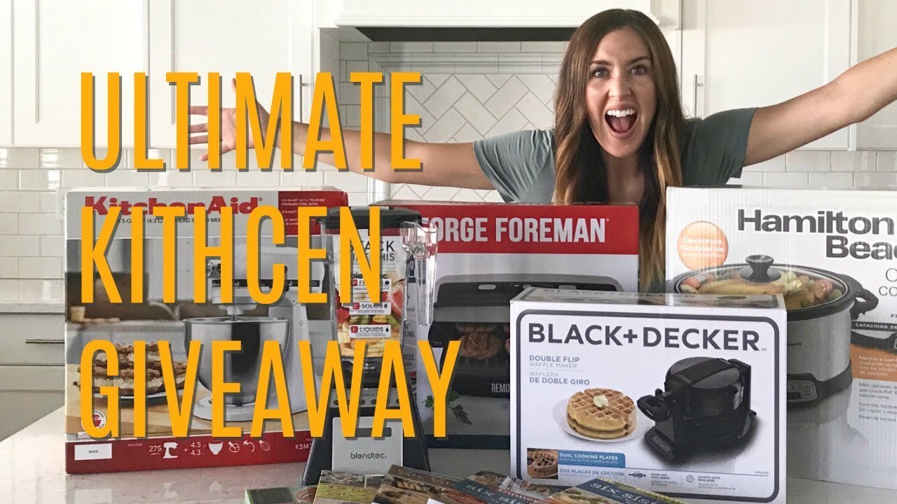 The ULTIMATE Kitchen Giveaway! - YouTube