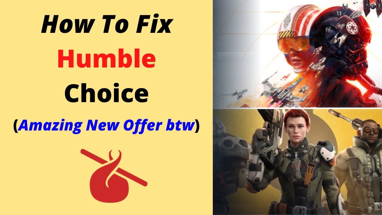 How To Fix Humble Choice - Amazing New Offer - YouTube