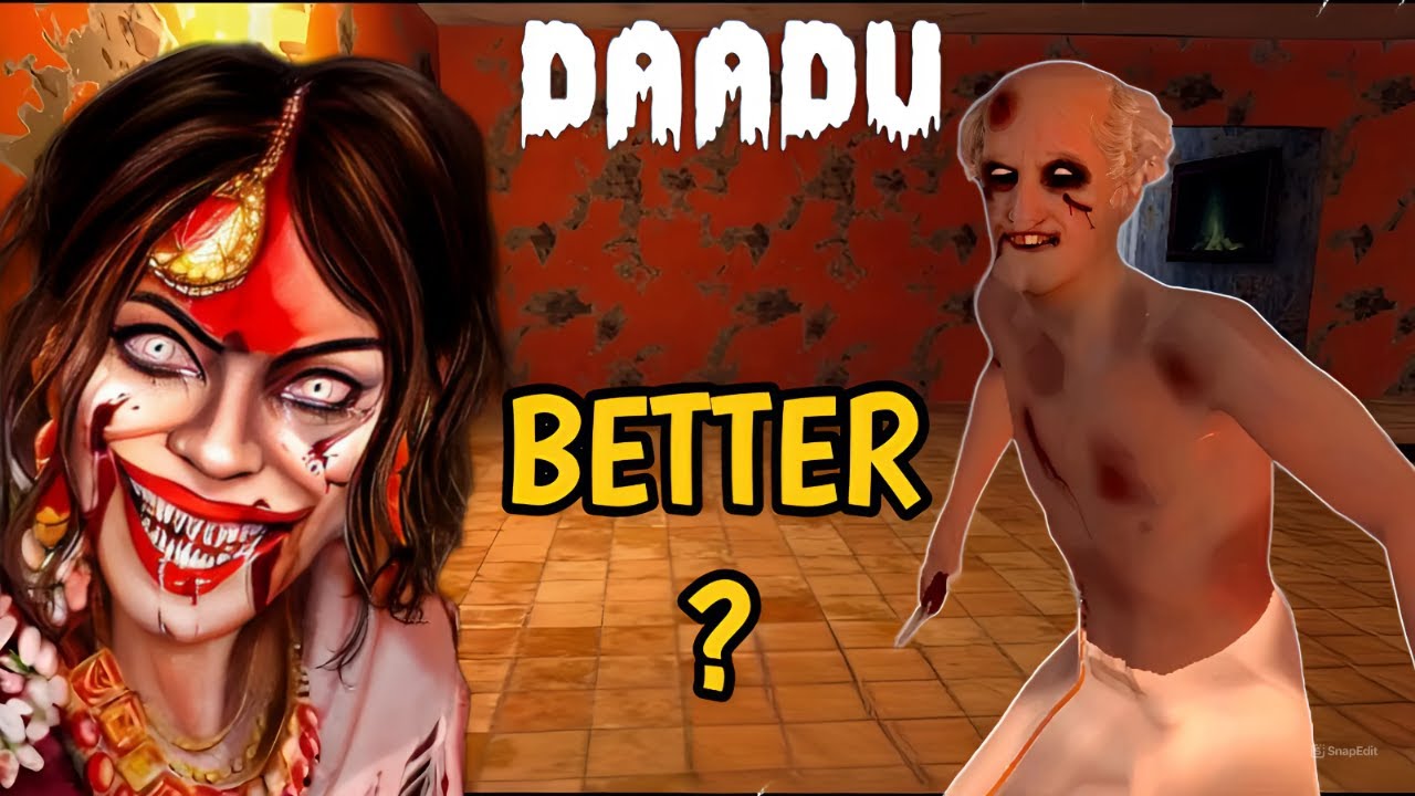 I Played Indian Daadu Horror Game Like Kamla - YouTube
