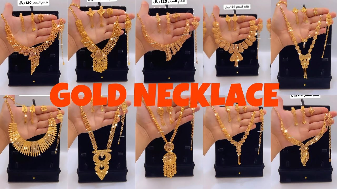 Beautiful Gold Necklace Designs, Bridal Gold Necklace Collection, New ...
