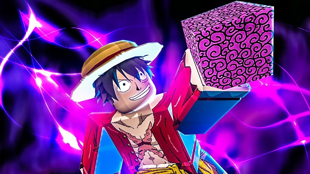 EU COMI A FRUTA DO MONKEY D. LUFFY -- BLOX FRUITS - YouTube
