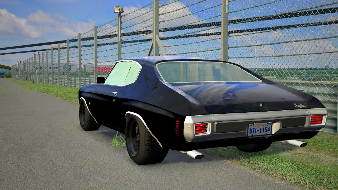 LFS - Chevelle SS V12 | Drift | Pure sound - YouTube