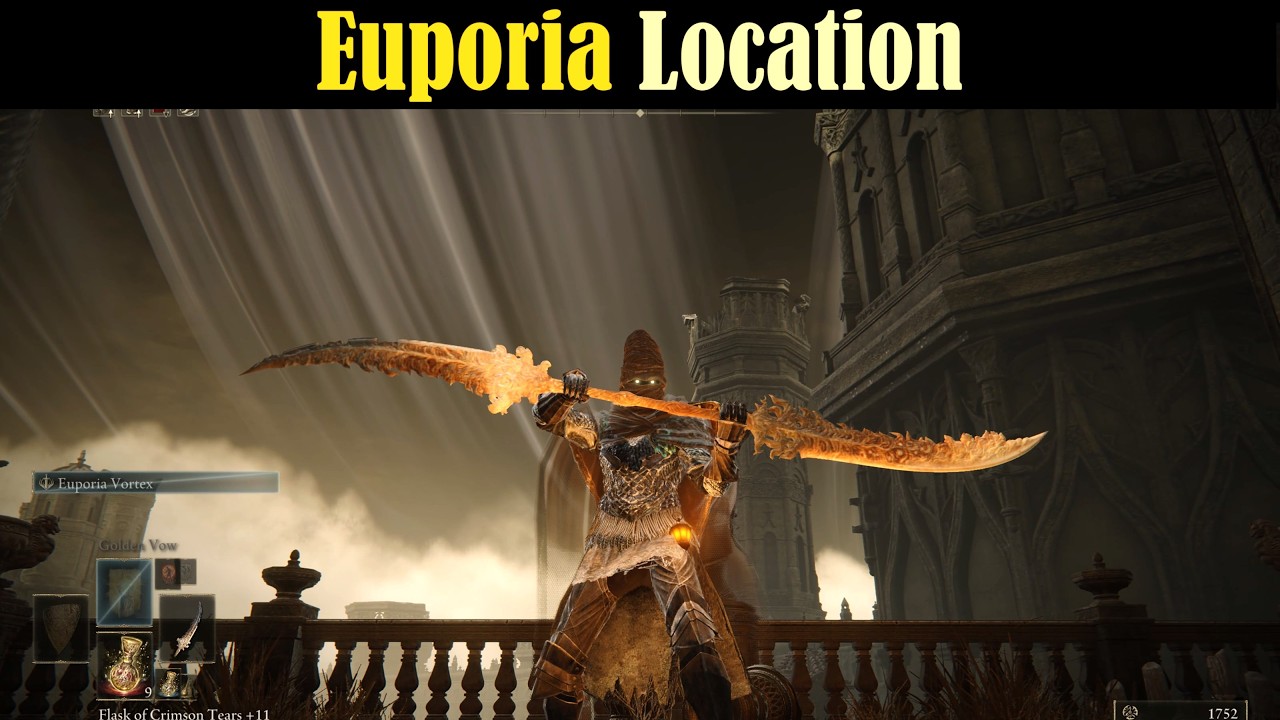 Get the Ultimate Holy weapon EUPORIA from Enir Elim - Elden Ring DLC ...