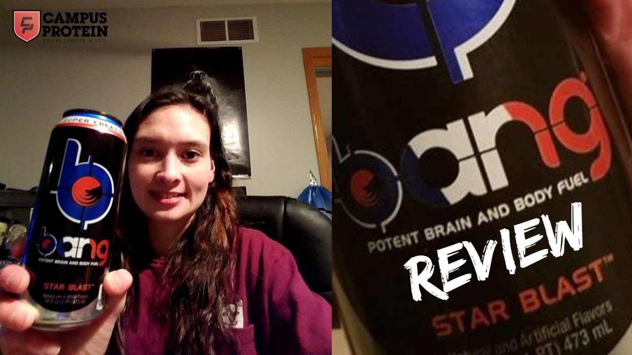 STAR BLAST VPX Bang Energy Drink Review - YouTube