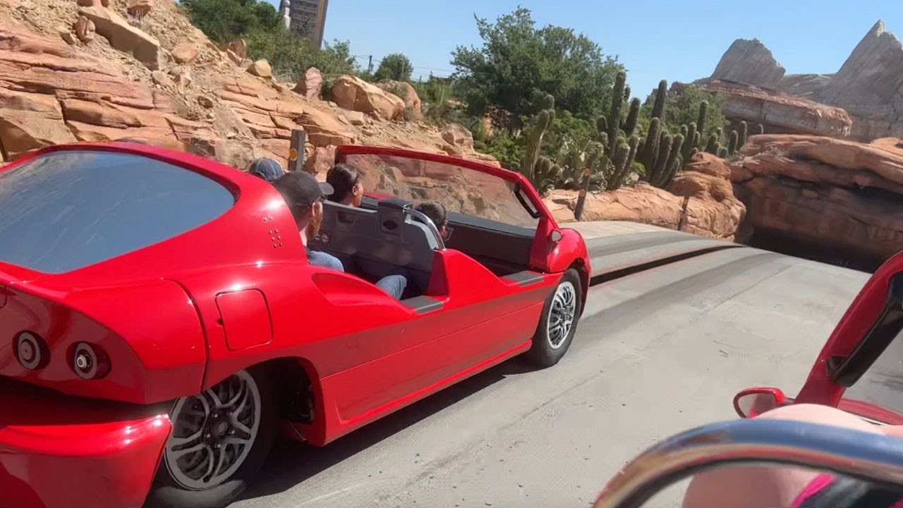 Radiator Springs Racers | The Cars Ride at DCA - YouTube