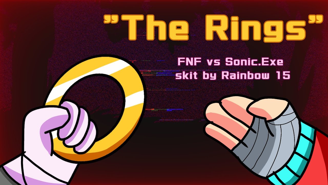 The Rings - FNF vs Sonic.exe Gacha skit - New Year's special - YouTube
