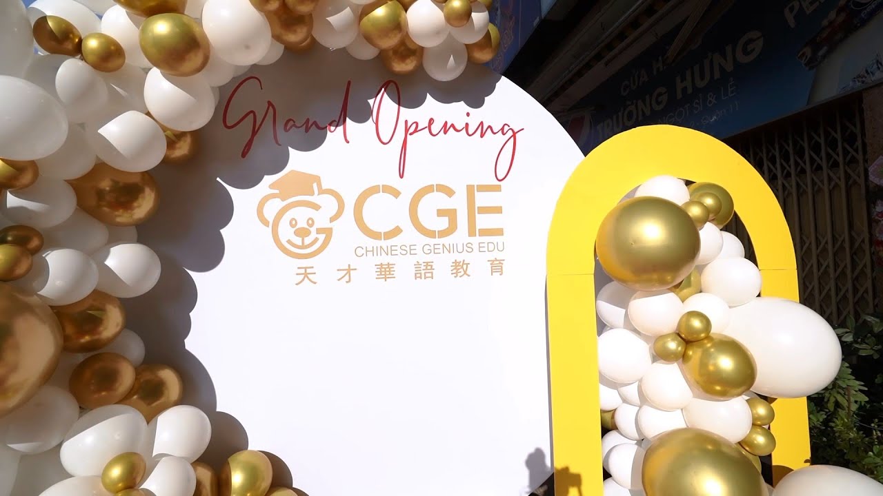 KỶ NIỆM 1 THÁNG NGÀY KHAI TRƯƠNG HOA NGỮ QUỐC TẾ CGE - YouTube