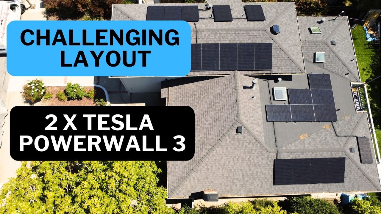 23 Solar panels with Tesla Powerwall 3. Professionally installed. Full ...