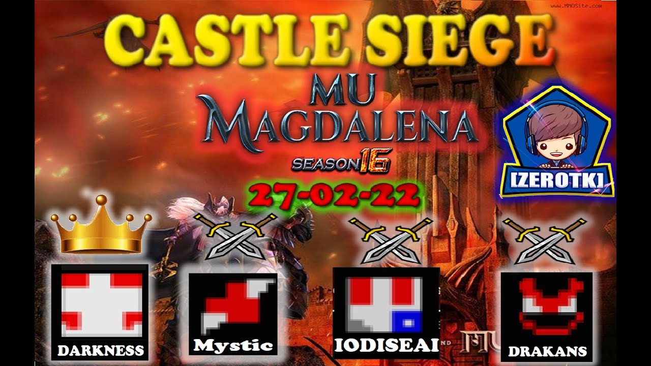 🔴EN VIVO🔴EVENTO CASTLE SIEGE - MU MAGDALENA S16 - YouTube