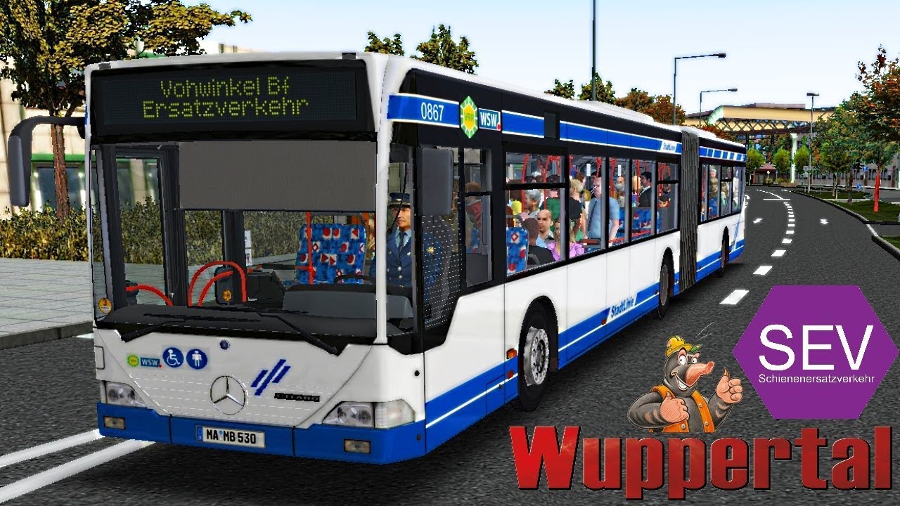 OMSI 2 [60 FPS] - WUPPERTAL SEV Deutsche Bahn - Let's Play Omsi 2 [#666 ...