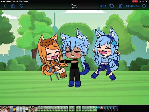 Welcome to the bluey movie scene || Gacha life || cute || 💙🧡 || - YouTube
