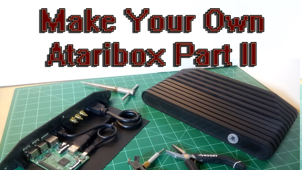 Make Your Own Ataribox / Atari VCS Inspired Raspberry Pi Enclosure Part ...