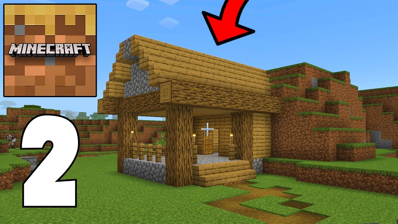 Minecraft Trial - 2024 Survival Gameplay Part 2 - HOUSE BUILDING - YouTube