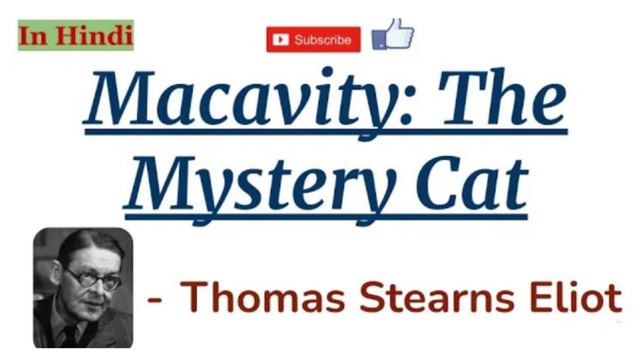 Macavity " The Mystery Cat " - YouTube