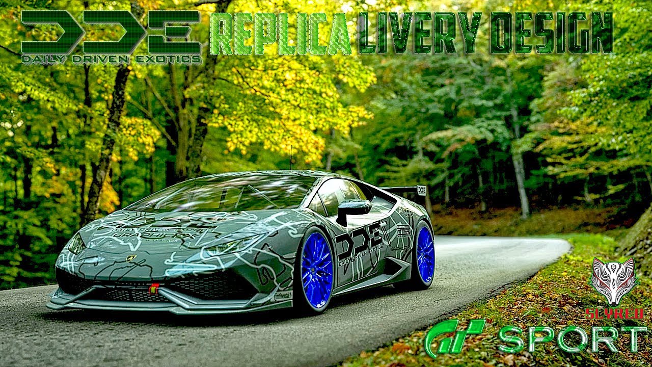 GT SPORT THE NEW DDE WRAP REPLICA LIVERY DESIGN (PS4) - YouTube