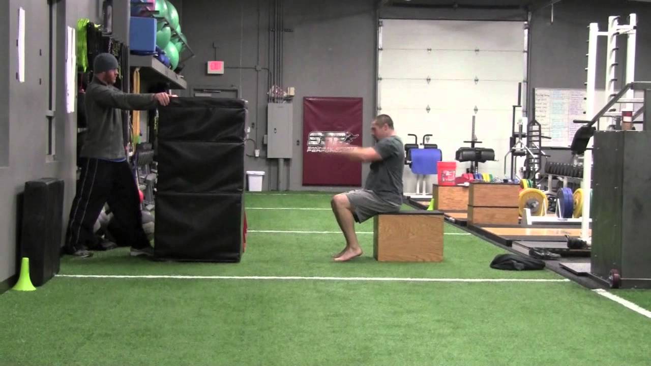 Jake Duren 58.5" Seated Box Jump - YouTube