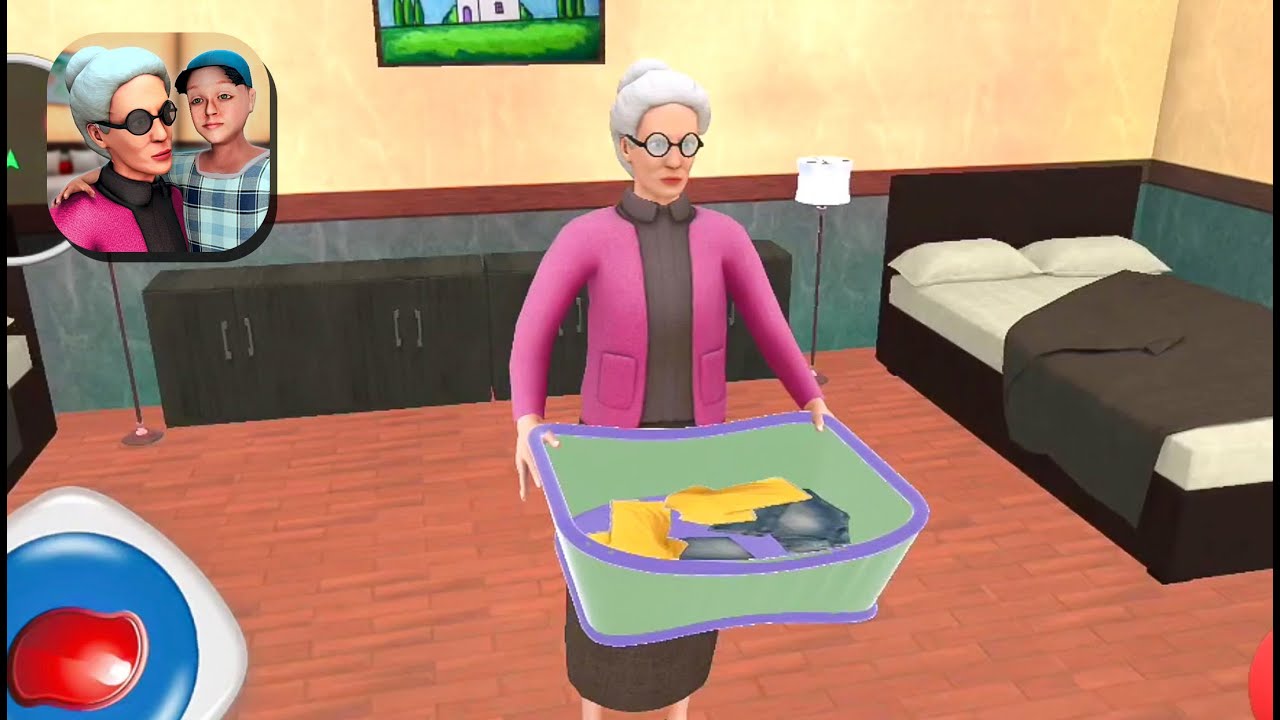 Granny Simulator Grandma Games - Gameplay Walkthrough Android - YouTube