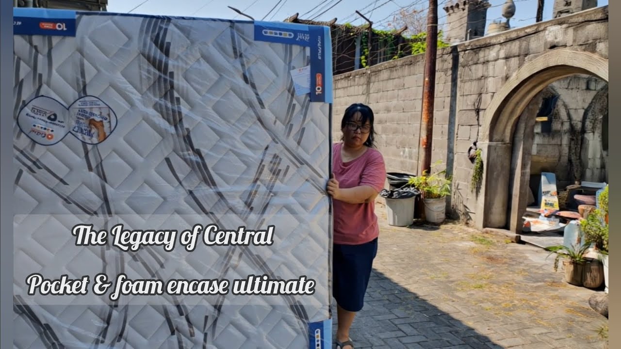 Central Legacy Pocket Plus kasur spring bed pocket + foam encase padet ...
