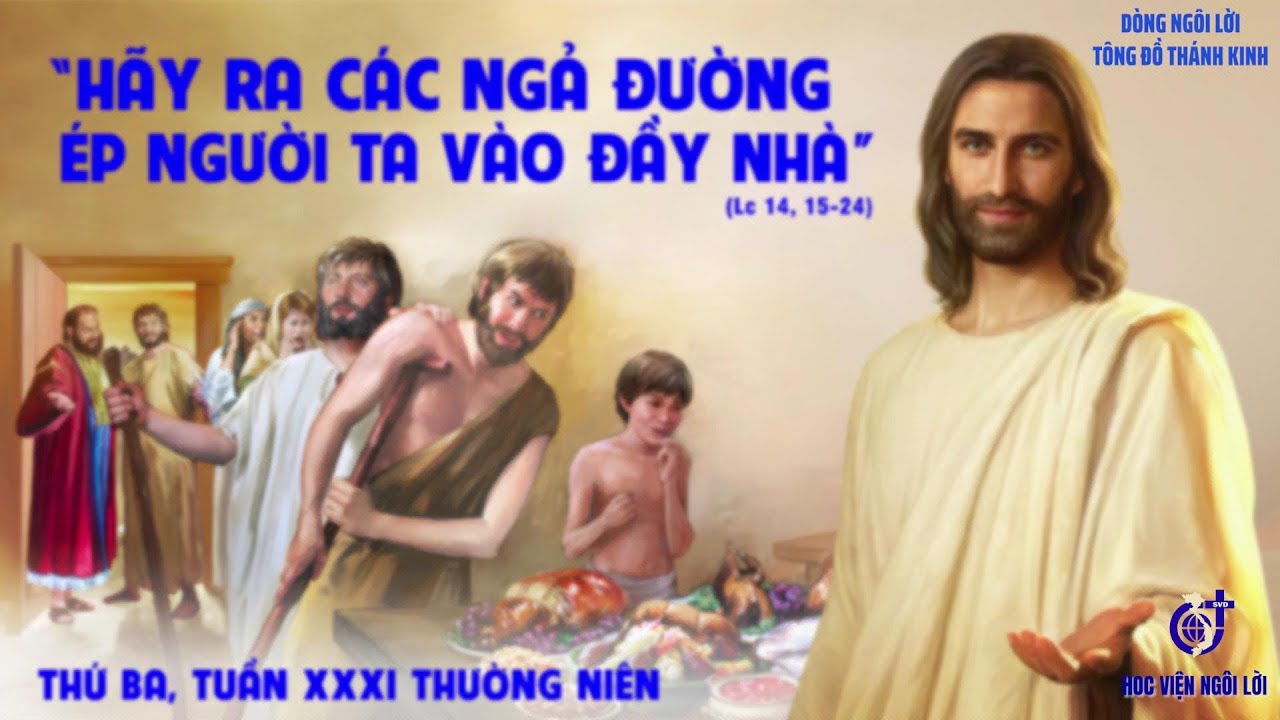 LỜI CHÚA: Lc 14, 15 - 24. THỨ BA NGÀY 07/11/2023. - YouTube