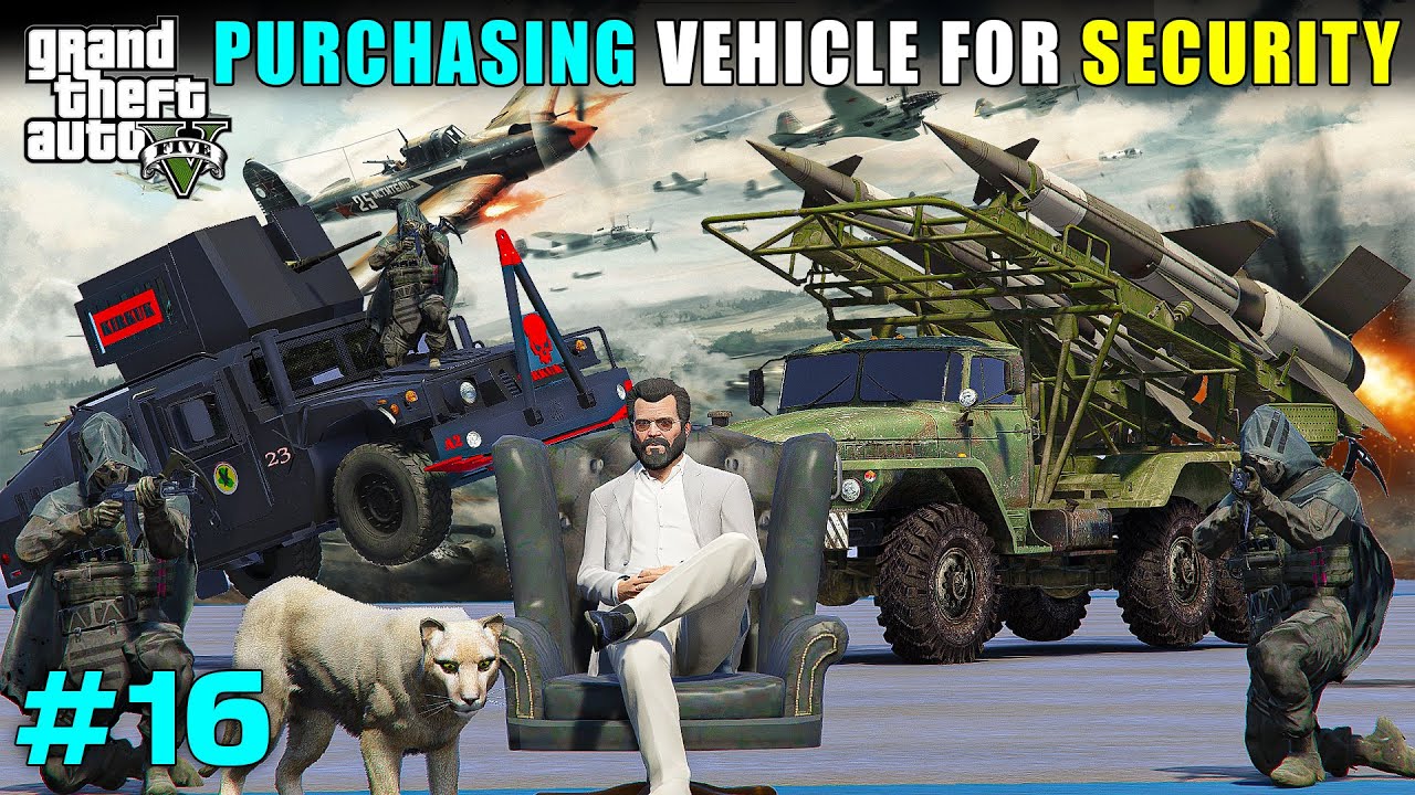 MICHAEL PURCHASE POWERFUL CARS FOR SECURITY | GTA V GAMEPLAY - YouTube