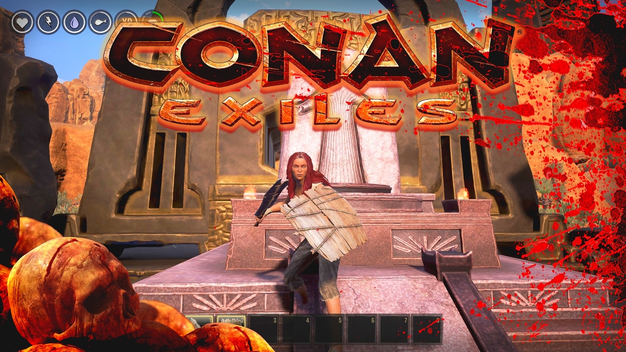 BATTLES! EXPLORATION! KILLER BIRDS?! :: Ep 2 :: CONAN EXILES Gameplay ...
