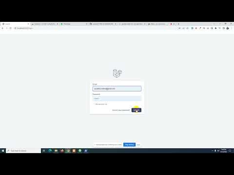 Laravel class 2 - how to Laravel setup Dashboard and customization - YouTube