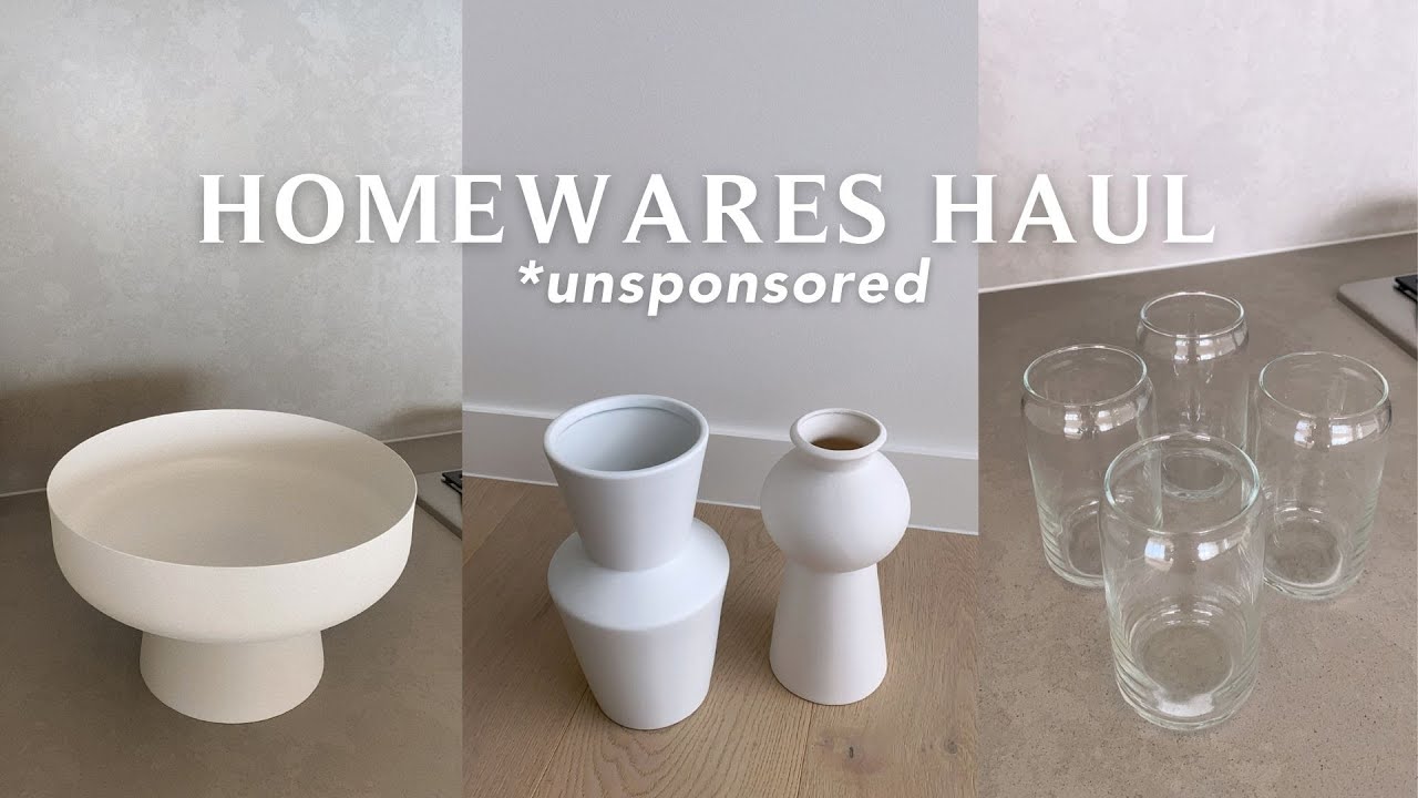 DECOR / HOMEWARES HAUL *unsponsored* - YouTube