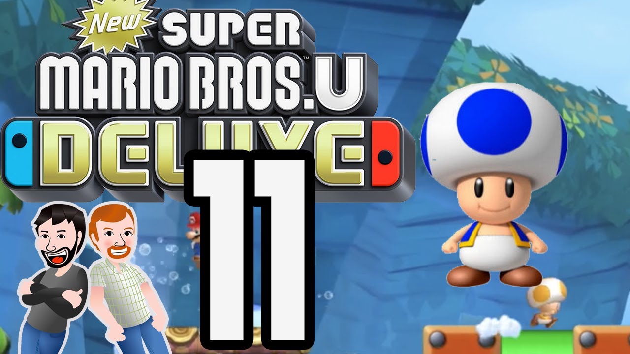 New Super Mario Bros. U Deluxe Let's Play - Part 11 - Tiny Toad - YouTube