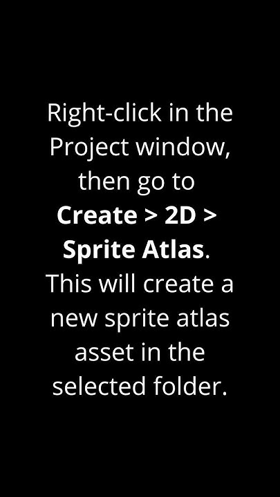 Tips 13 || Sprite atlas in unity 3d || Game optimization || Reduce size ||Learn Unity || #shorts ...