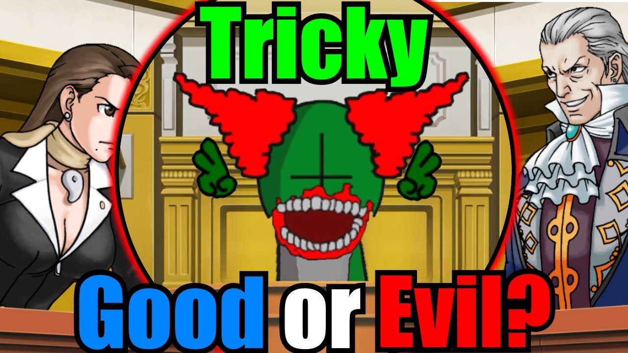 Ace Attorney Characters Argue Whether Tricky is Good or Evil - YouTube