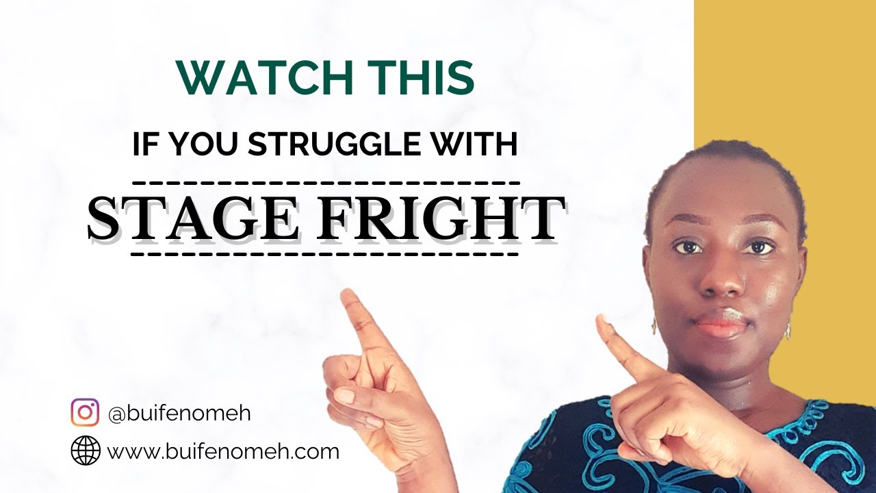 Struggling with Stage Fright? This is why - YouTube