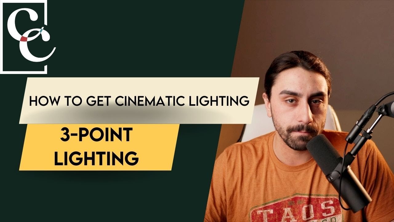 How to make YOUR videos look more Cinematic?⎜ 3 Point Lighting Set up ...