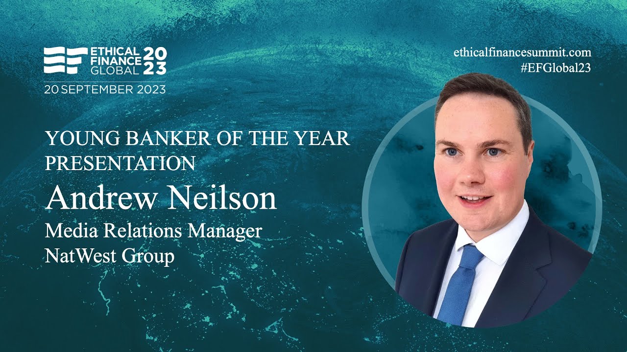 Ethical Finance Global 2023 | YOUNG BANKER OF THE YEAR - YouTube