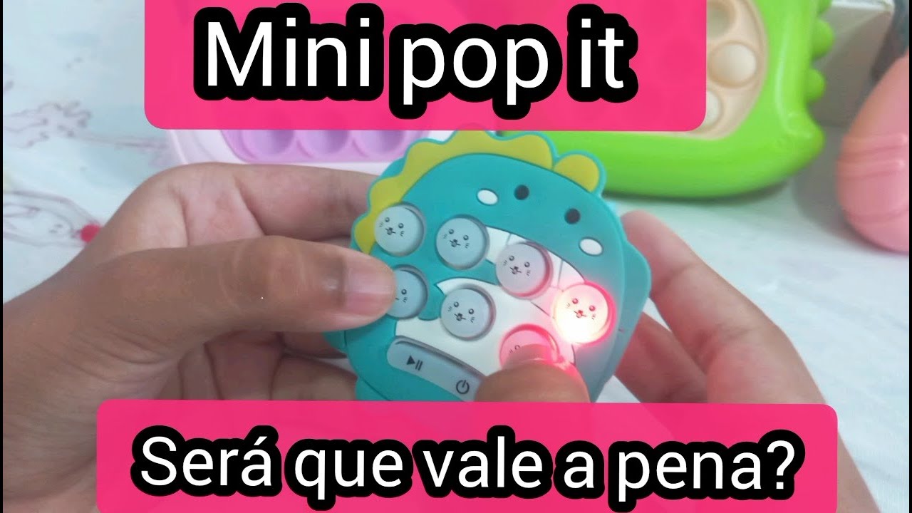 Vale a Pena Comprar Um MINI POP IT ELETRONICO ??? - YouTube