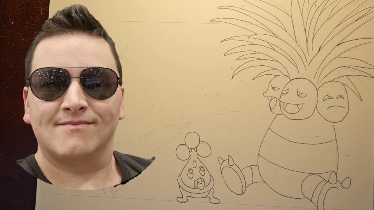 Come draw with me, while I ink our main subject. - YouTube