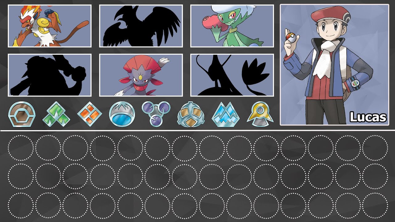 Lucas Pokemon Platinum