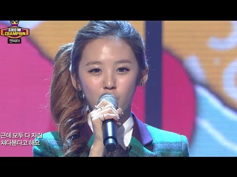 NC.A - My Student Teacher, 앤씨아 - 교생쌤, Show Champion 20130925